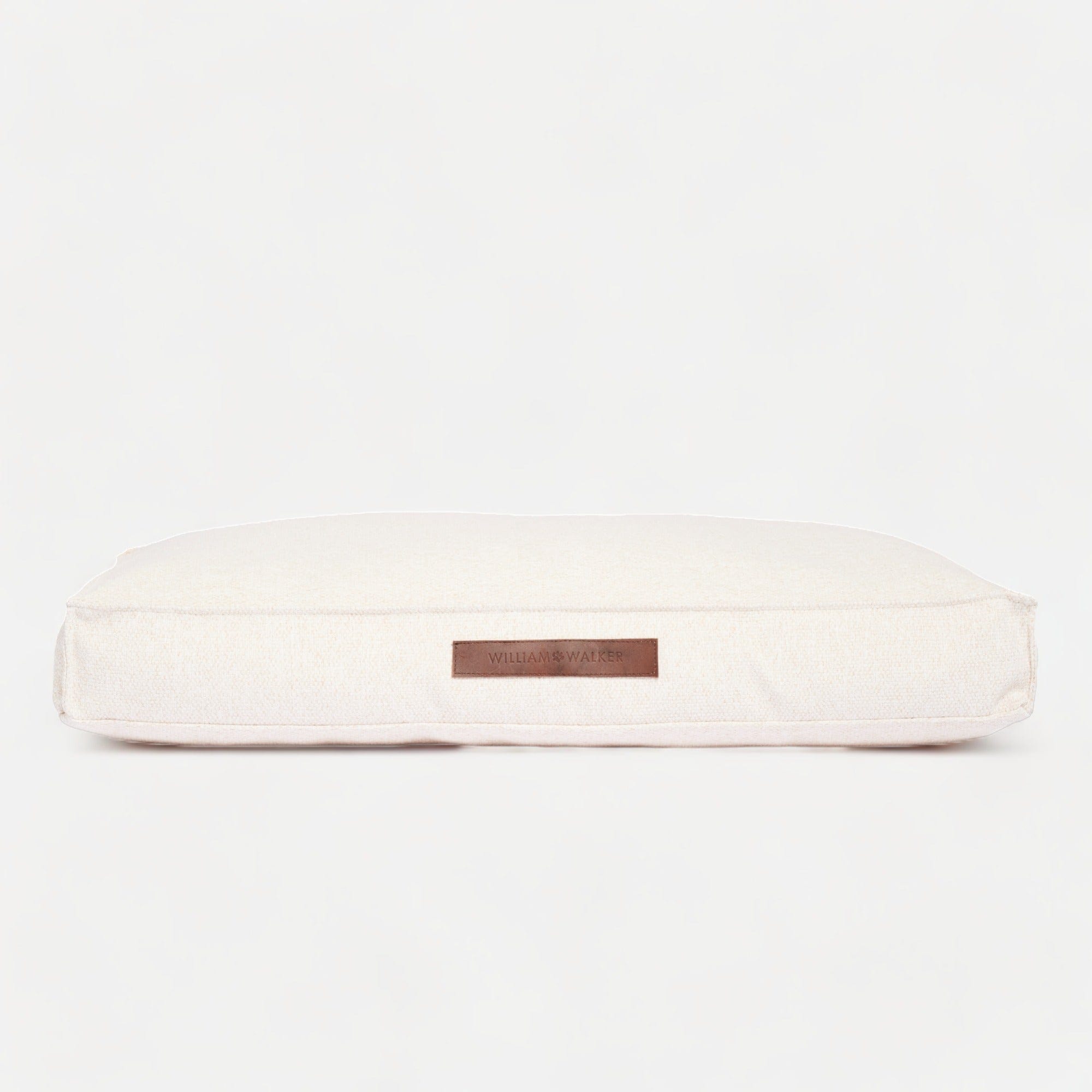 Vierkant orthopedisch hondenkussen Chill Off-White (Wit) van William Walker
